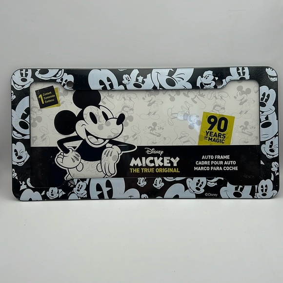 Disney | Other | Disney Mickey Mouse Auto License Plate Frame | Poshmark